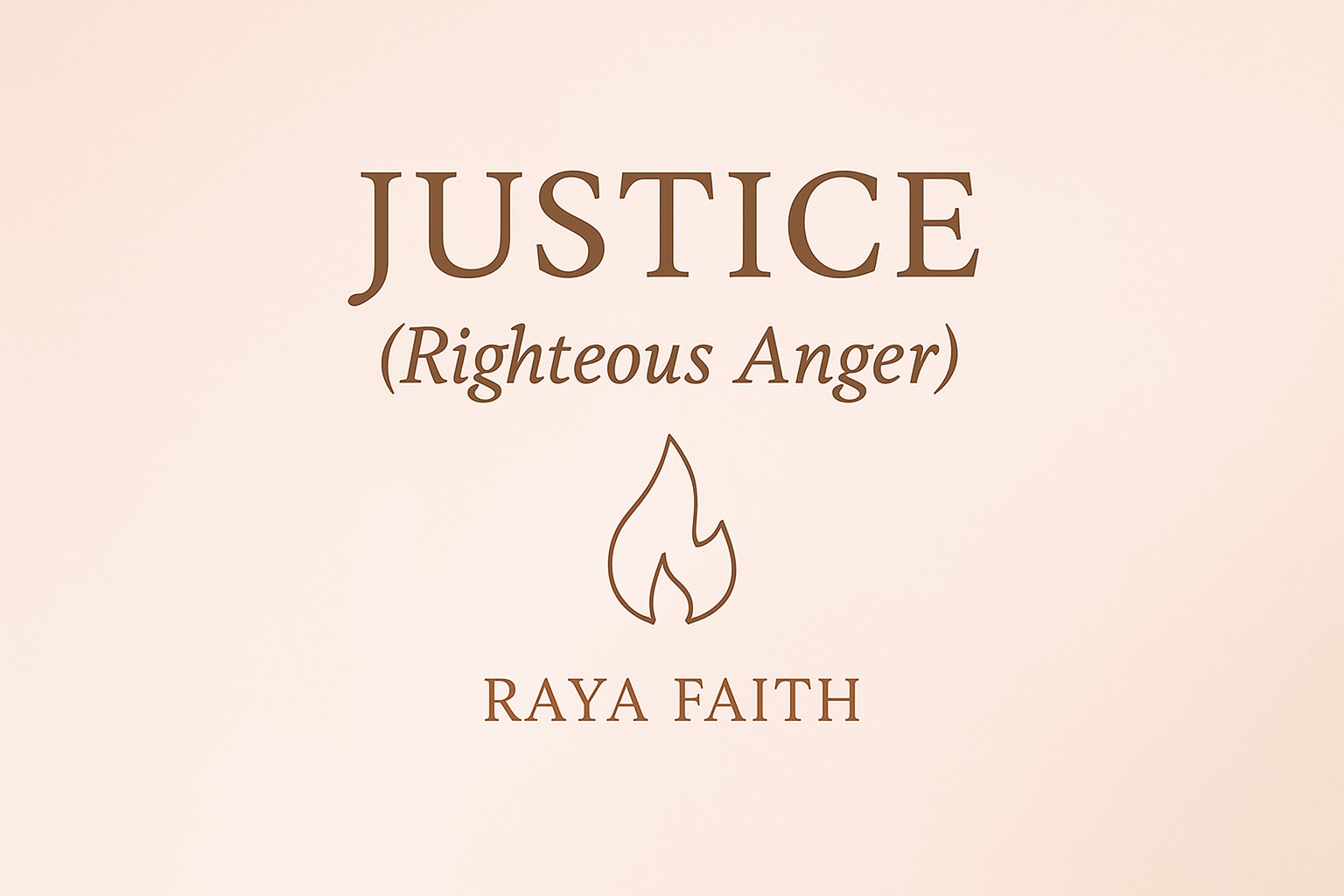Monday Whispers: The Sacred Fire of Righteous Anger – Raya Faith | The ...